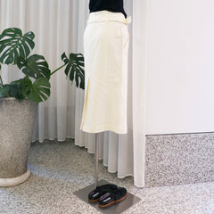 Tamsin Linen Skirt in Cream – Misia